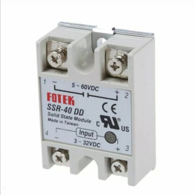 SSR-40DD 5-60V โซลิดสเตดรีเลย์ | Shopee Thailand