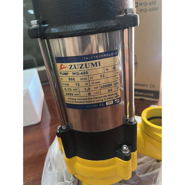 ปั๊มแช่ดูดโคลน2นิ้วแบรนด์zuzumi | Shopee Thailand