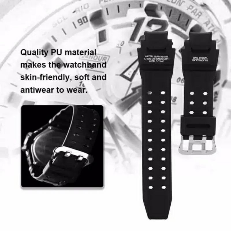 CASIO G-SHOCK GW-4000 G-1400 GW-A1100 GW-G1400 G 1400 WATCH STRAP สีดํา ...