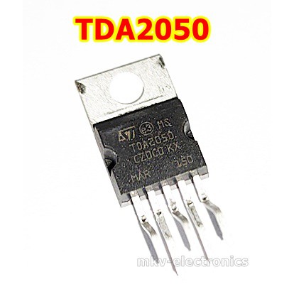 (1ตัว) TDA2050L , TDA2050 , 32 W hi-fi audio power amplifier (รหัส ...