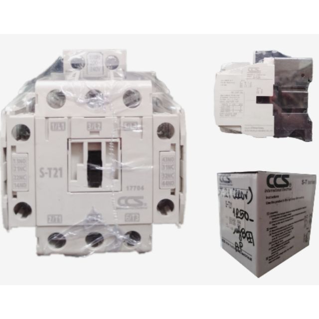 แม็ก แม็กเนติก แมกเนติกคอนแทคเตอร์ ST-21coil 220V CCS Magnetic Series AC Contactor | Shopee Thailand