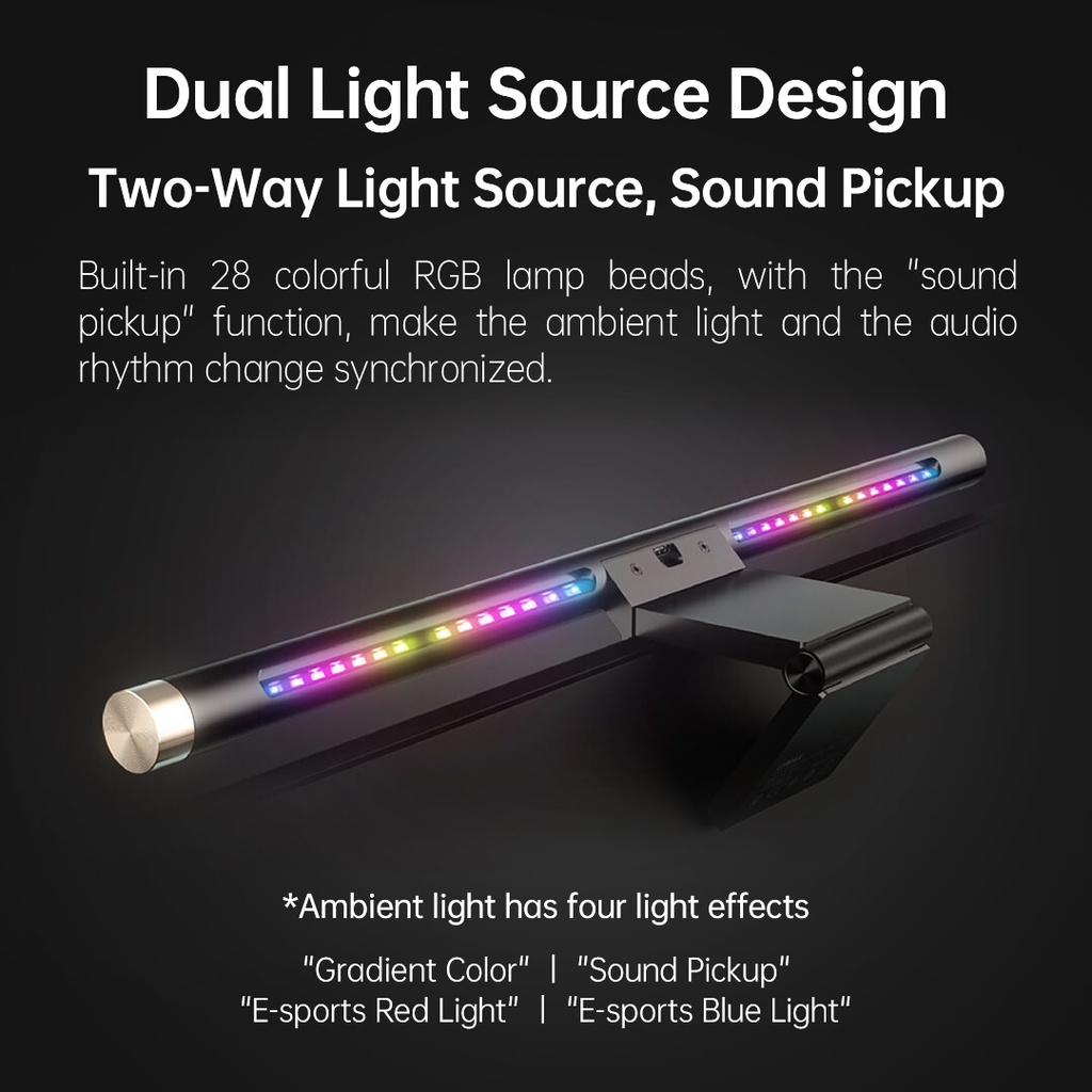 Lymax RGB โคมไฟอ่านหนังสือ Reading Lamp Monitor Light Bar แบบแขวนหน้าจอ ...
