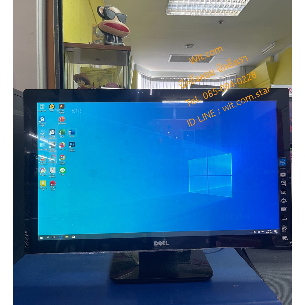 Monitor Dell S2340T 58.4cm (23") multi-touchscreen จอทัชสกรีนมือสอง ...