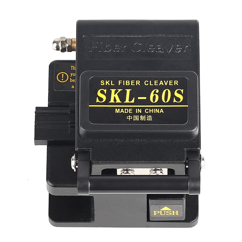 SKL-60S Fiber Cleaver Cable Cutter Three-in-one Fixture Of Bare Optical ...
