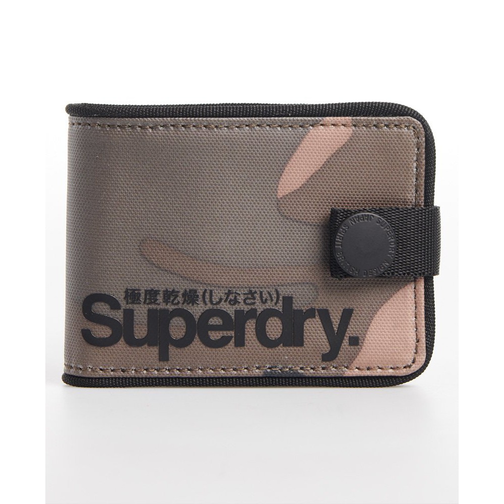 SUPERDRY TARP ONE POPPER WALLET - กระเป๋าสตางค์ สำหรับผู้ชาย | Shopee ...