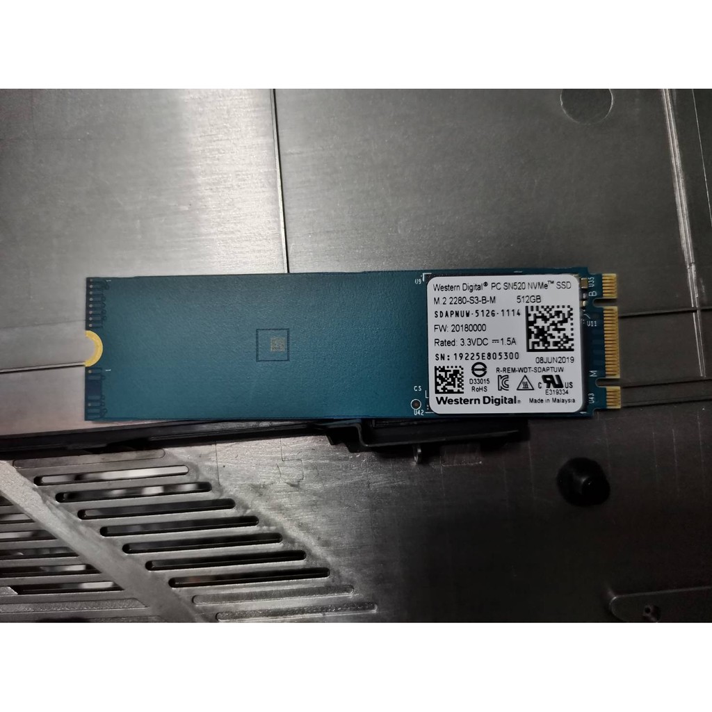 SSD M.2 PCIe/NVMe WD SN520 NVMe 512GB **มือสอง** | Shopee Thailand