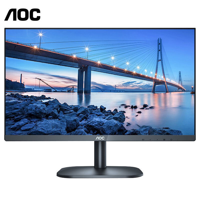 27B2HM2/67Monitor AOC 100hz LED VA h1920x1080p, VGA / HDMI ประกันศูนย์ ...