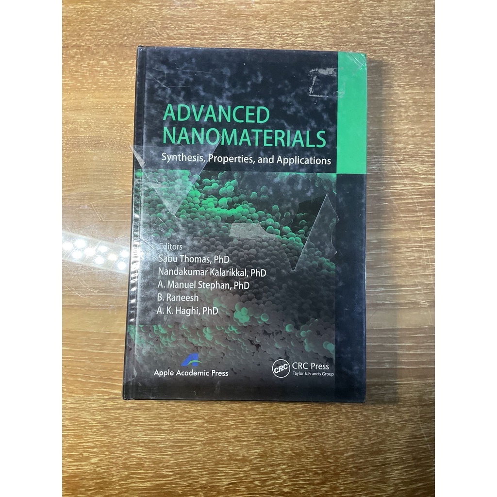 Advanced Nanomaterials: Synthesis, Properties, and Application (Textbook) | Shopee Thailand