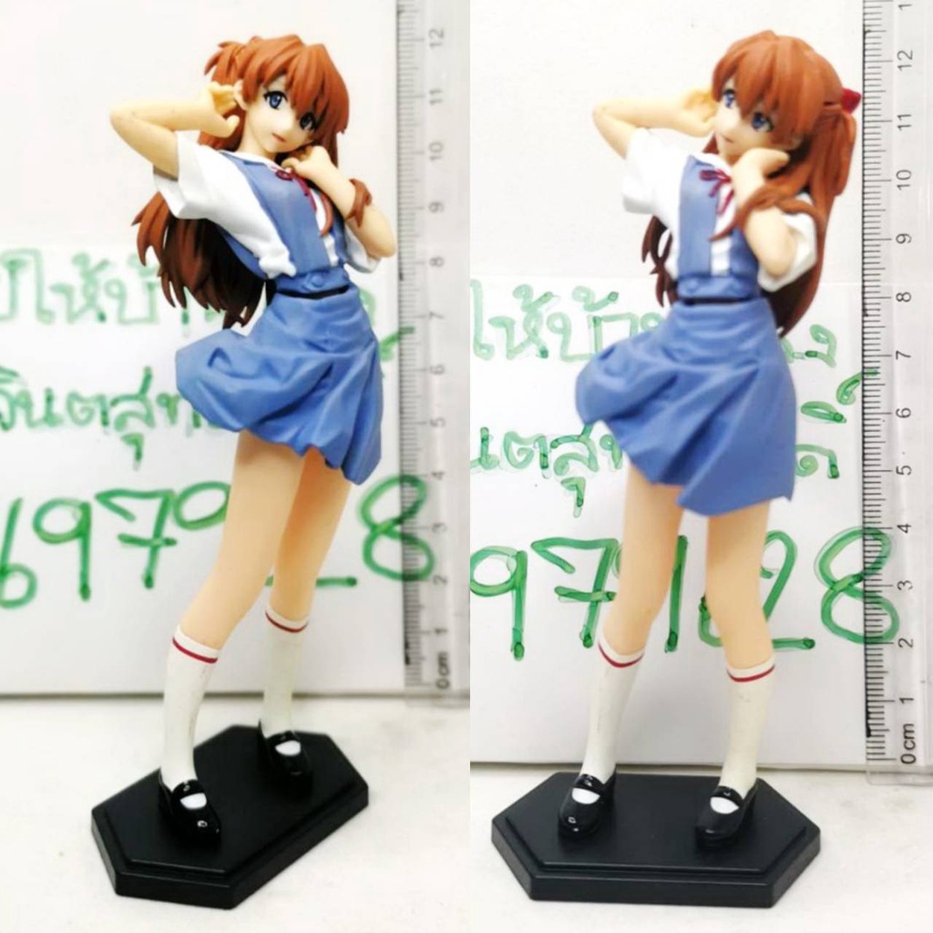 (แท้/กาชาปอง/มือ2) KAIYODO X KADOKAWA FIGURE EVANGELION ASUKA LANGLEY ...