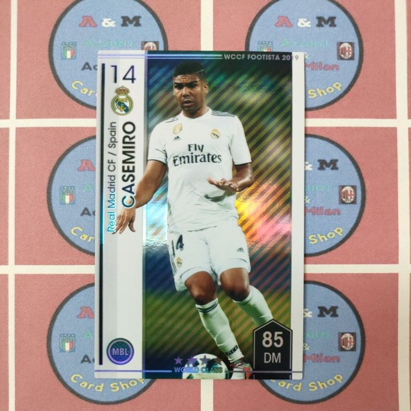 Panini WCCF Footista Real Madrid FC คละปี คละรุ่น | Shopee Thailand