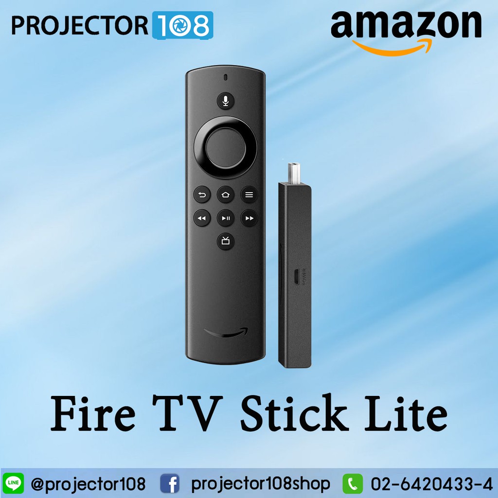 Amazon Fire TV Stick Lite with Alexa Voice Remote Lite (no TV controls ...