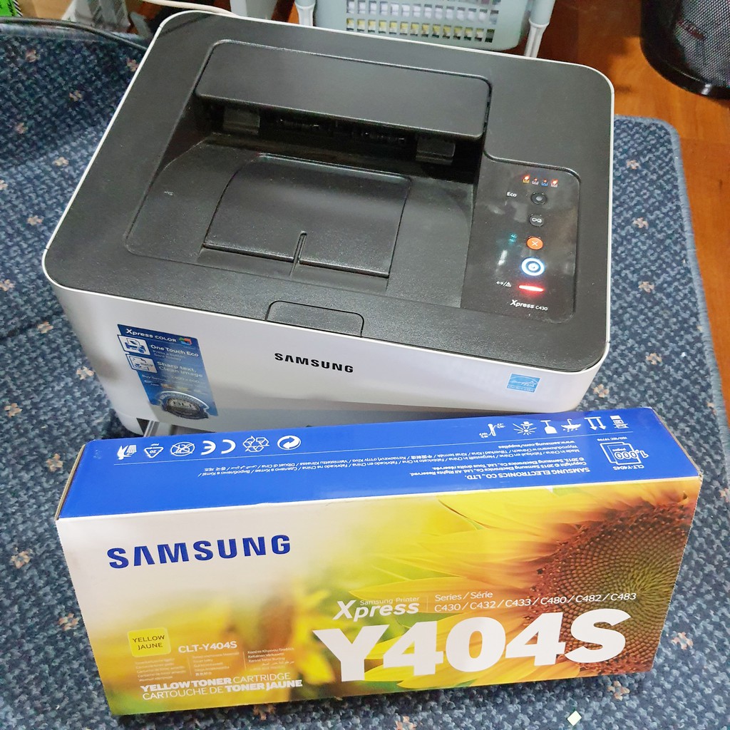 มือสอง samsung color laser printer xpress c430 เลเซอร์ปริ้นเตอร์ ...