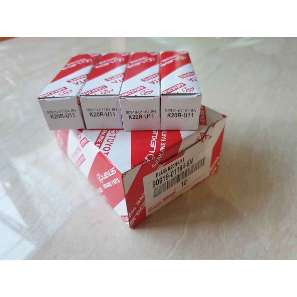 หัวเทียน K20RU11 AE100,AE110,SOLUNA,VIOS,ยาริส,ALTIS 1600,18001JZ,2JZ ...
