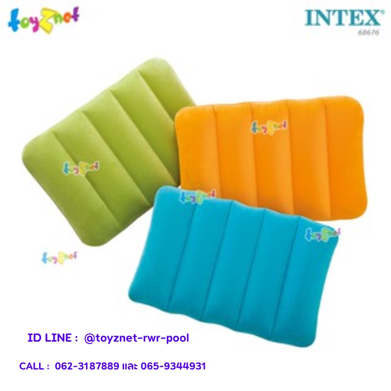 Intex หมอนเป่าลม คิดส์ รุ่น 68676 (คละสี) | Shopee Thailand