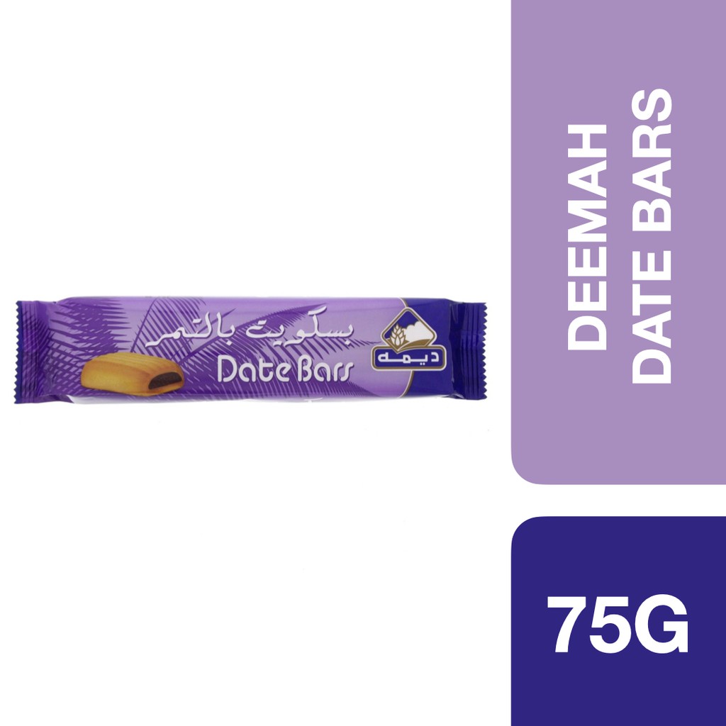 Deemah Date Bars 75-150g ++ ดีมาห์ คุกกี้ไส้อินทผลัม 75 - 150 กรัม ...