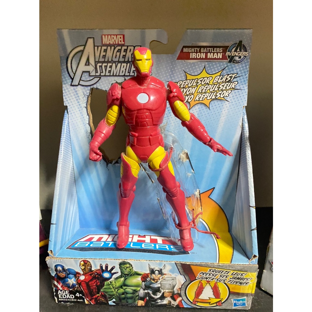 marvel avengers assemble mighty battlers iron man | Shopee Thailand