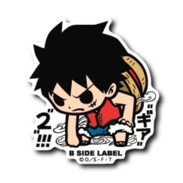 [Direct from Japan] B - SIDE LABEL Sticker ONEPIECE One Piece Luffy ...