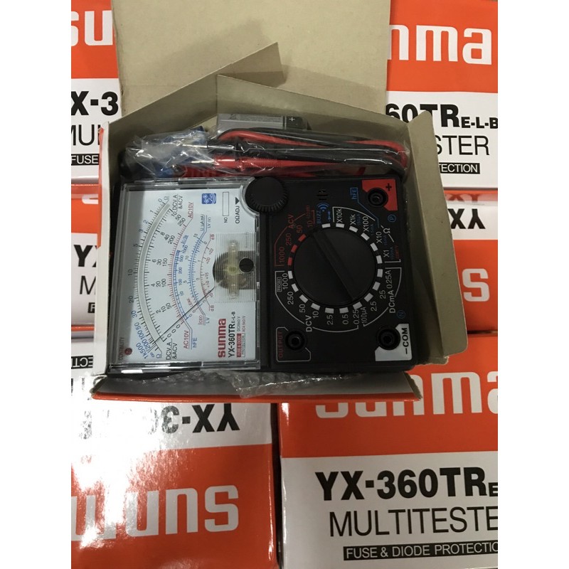 มิเตอร์วัดไฟ มัลติมิเตอร์ sunma | Shopee Thailand