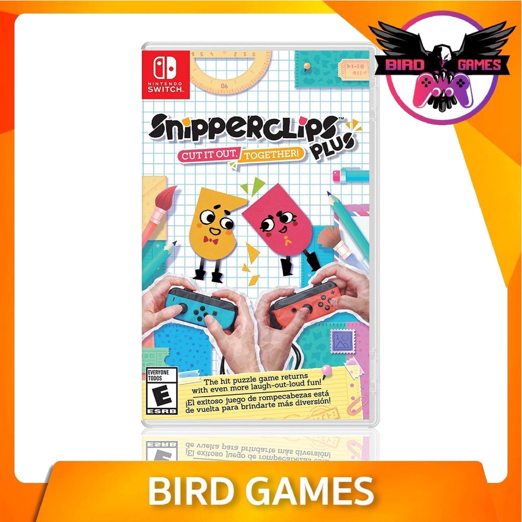 Nintendo Switch : Snipperclips Plus [แผ่นแท้] [มือ1] [Snipper Cips ...