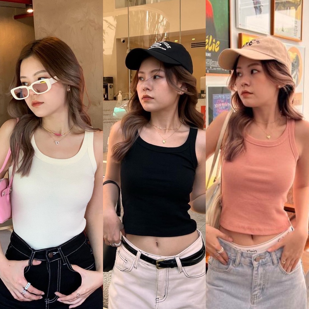 Stylist_shop | Top859 Lindsay Tank by Stylist | Shopee Thailand