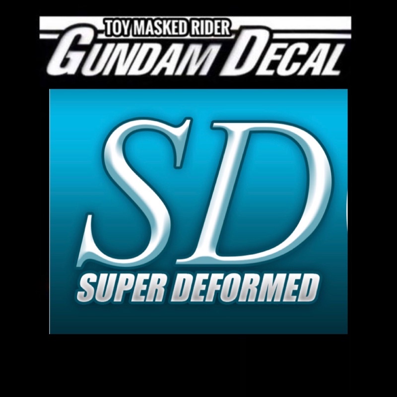Decal สติ๊กเกอร์น้ำ SD Gundam Heroes World | Shopee Thailand