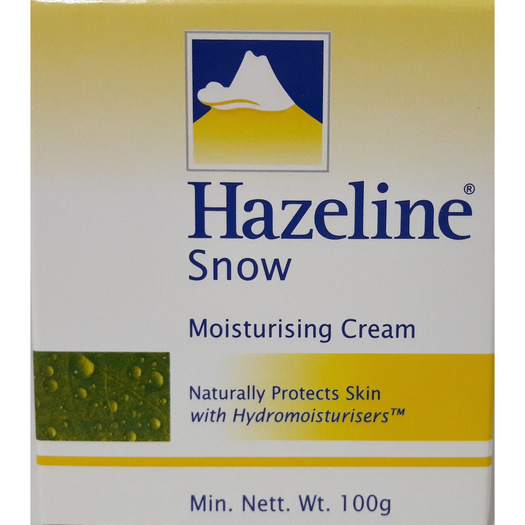 Hazeline Snow - Moisturising Cream 50,100g ครีม เฮสลีน สโนว์ ตราภูเขา ...
