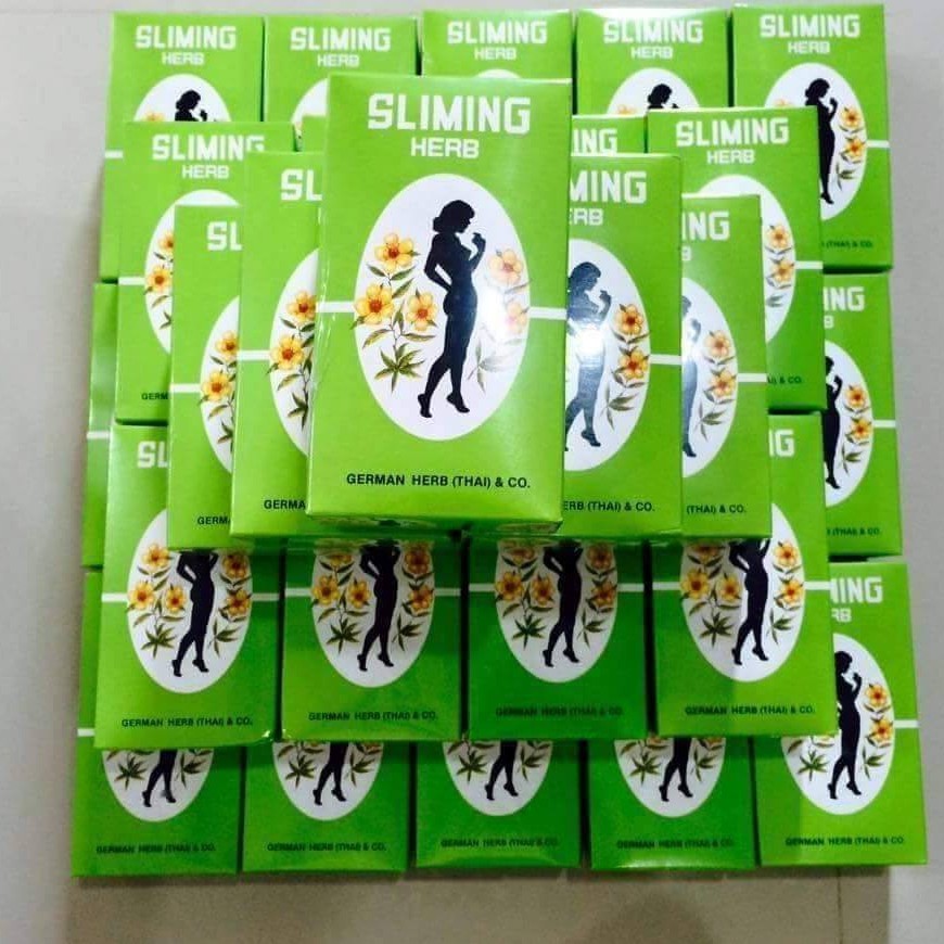 Sliming Herb ชาสลิมมิ่ง สลิมมิ่น ที ชาสมุนไพร (บรรจุ 50 ซอง/กล่อง ...