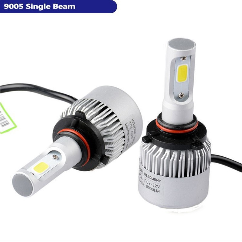 หลอดไฟ LED 6500 K 8000 LM Hi-Lo / Single Beam สำหรับติดรถยนต์ | Shopee ...