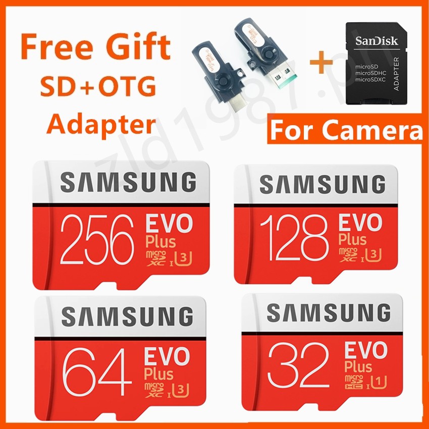 ぬSamsung EVO Memory Card Class 10 128gb 64GB 16 32GB SD Card | Shopee ...
