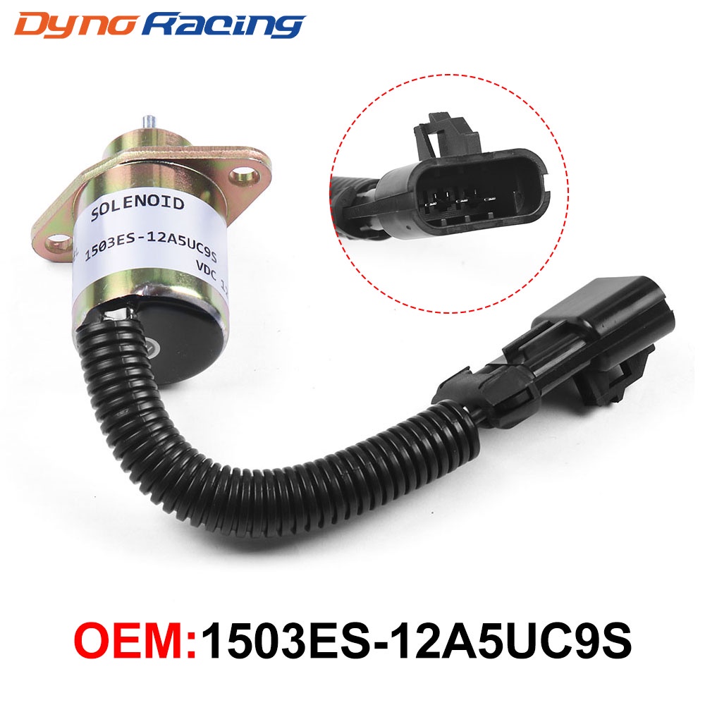 วาล์วโซลินอยด์หยุด 12v 1503es-12a5uc9s 12v สําหรับ Kubota V1505 R90 R 