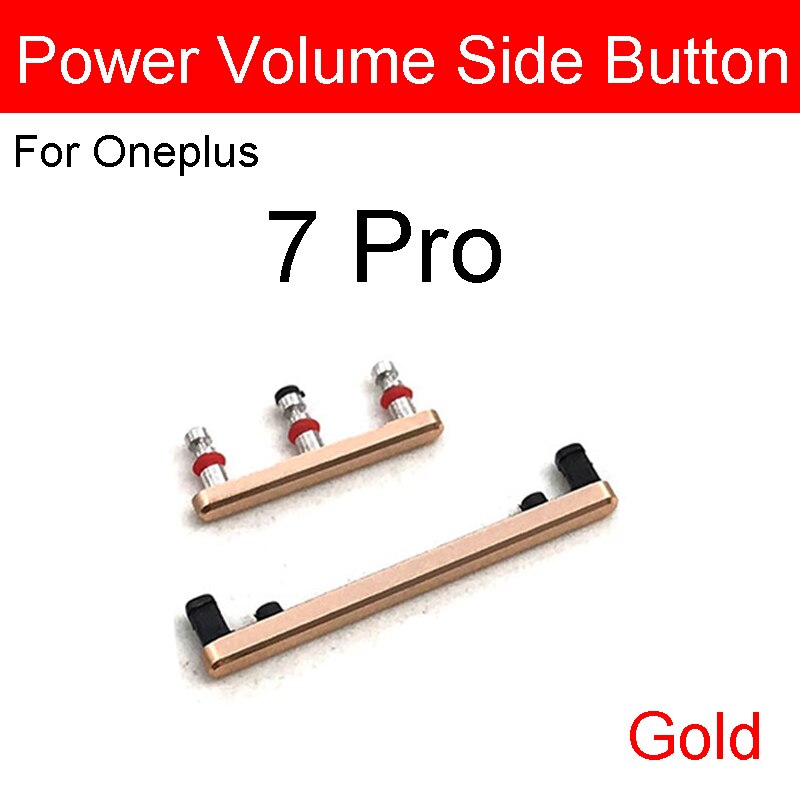 ปุ่มเปิด / ปิด 1 ชุดสําหรับ Oneplus 7 7T Pro Volume Keypad | Shopee ...