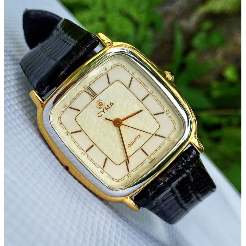 นาฬิกา CYMA QUARTZ SWISS MADE | Shopee Thailand