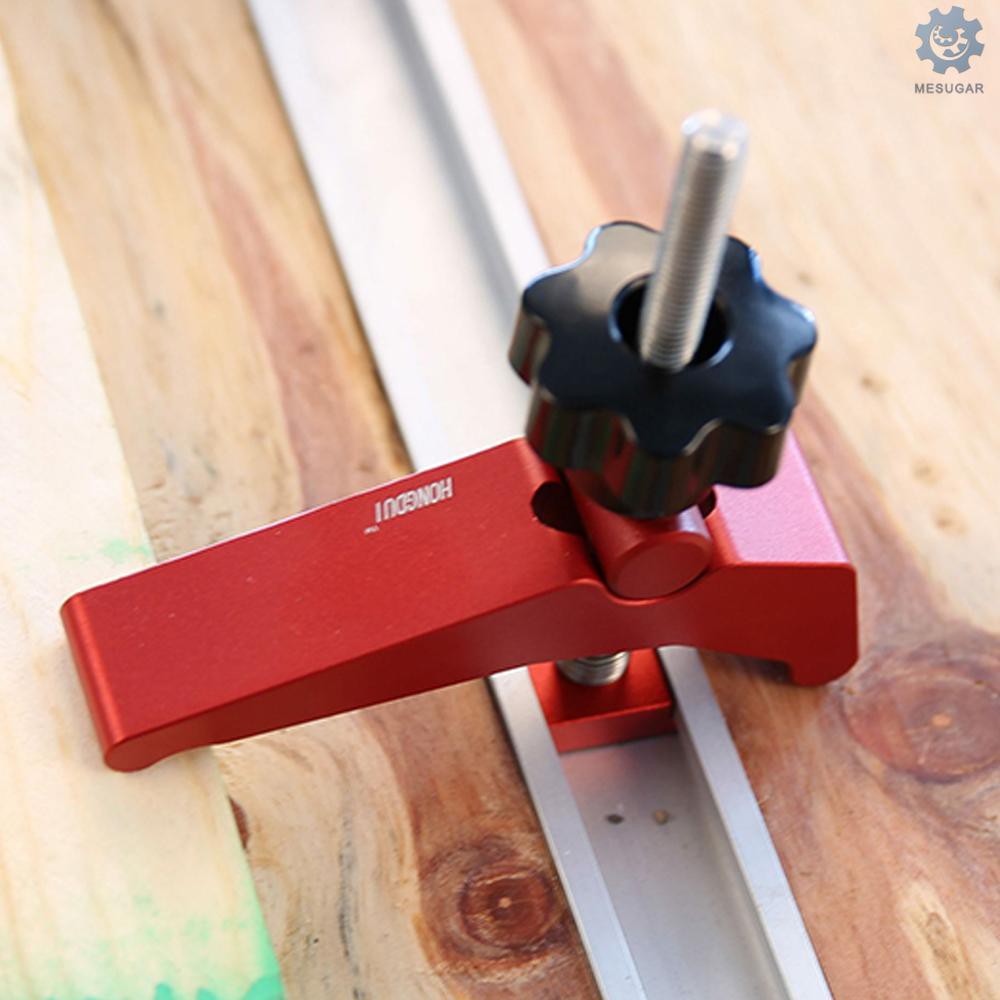 M^S Ready Stock Aluminum Alloy Quick Acting Hold Down Clamp T-slot T ...