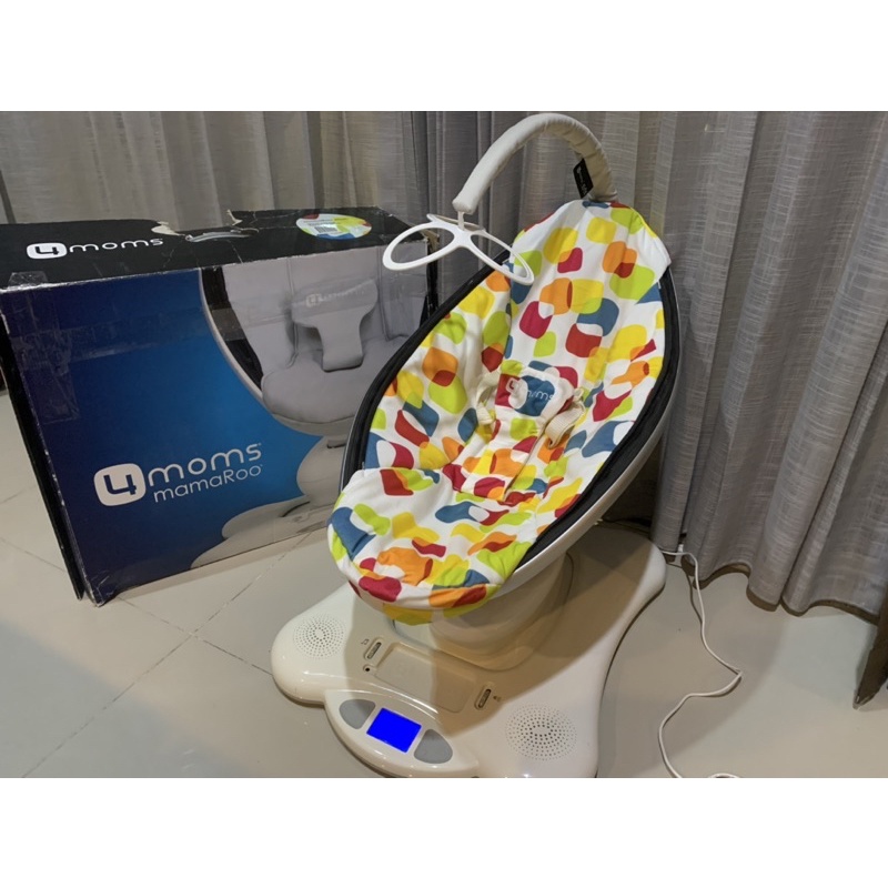 เปลไฟฟ้า ไกวอัติโนมัติ 4 MOMS MAMAROO PLUSH | Shopee Thailand