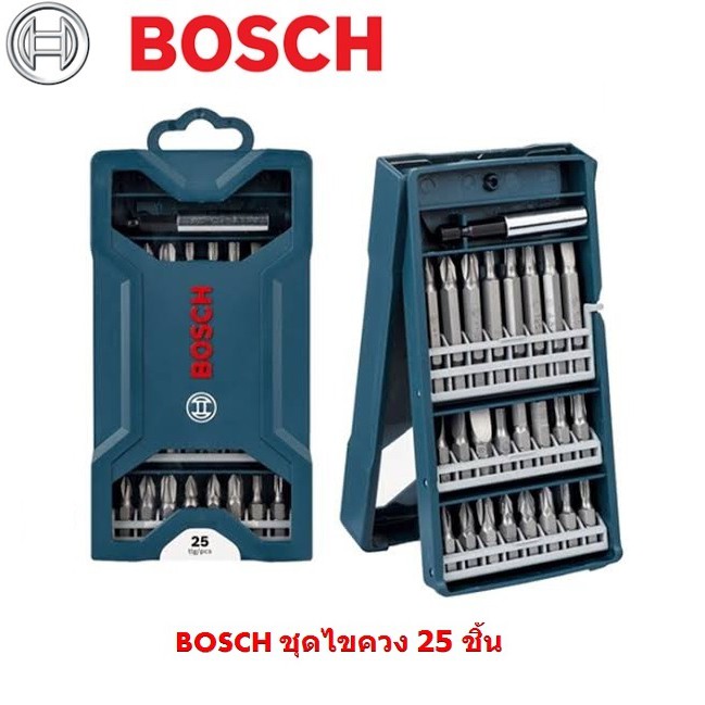 BOSCH ชุดไขควง รุ่น X-Line 25 tlg/pcs Blue (สินค้าของแท้) | Shopee Thailand