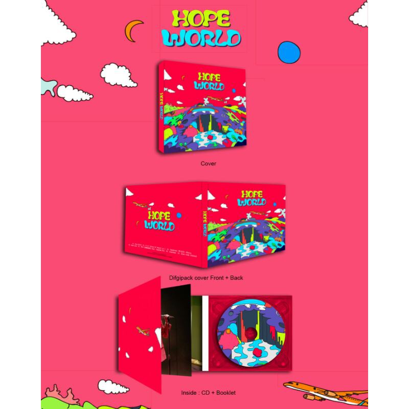 อัลบั้ม Bts JHOPE HOPE WORLD FANMADE MIXTAPE ALBUM | Shopee Thailand