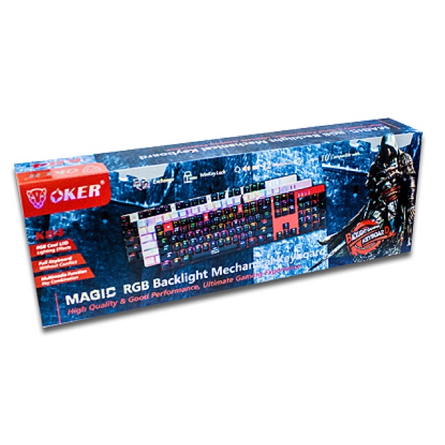 Keyboard oker k 84 คีย์บอร์ดสำหรับคอเกมส์ | Shopee Thailand