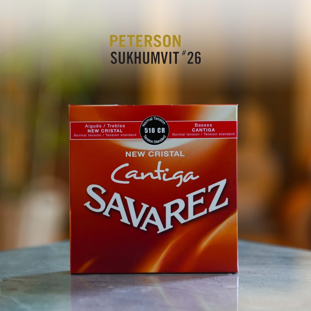 SAVAREZ 510CR Cristal CANTIGA, SET Normal Tension, สายกีตาร์คลาสสิกนำเข้าจากฝรั่งเศส (New Stock ...