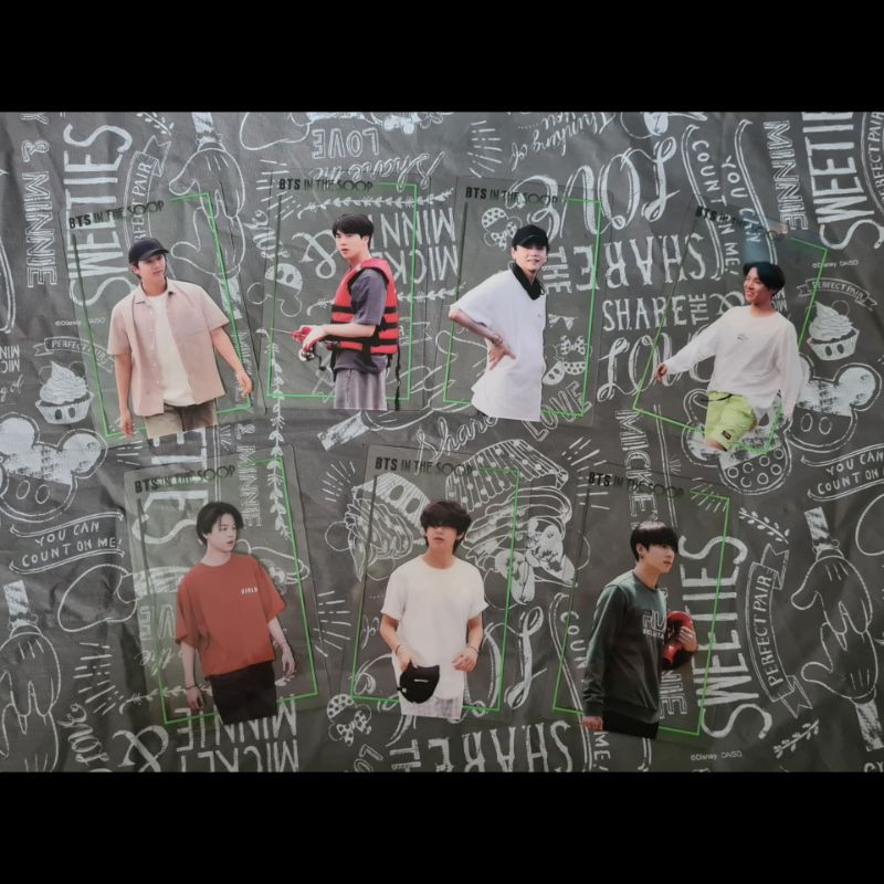 การ์ดใส BTS in the soop & Photo ticket army kit | Shopee Thailand