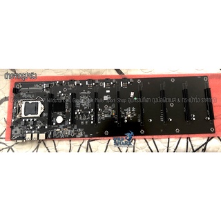 B85 B75-BTC เมนบอร์ด B85 Motherboard B85 Graphics Card 8 GPU Slots 65mm Spacing Mainboard for ...