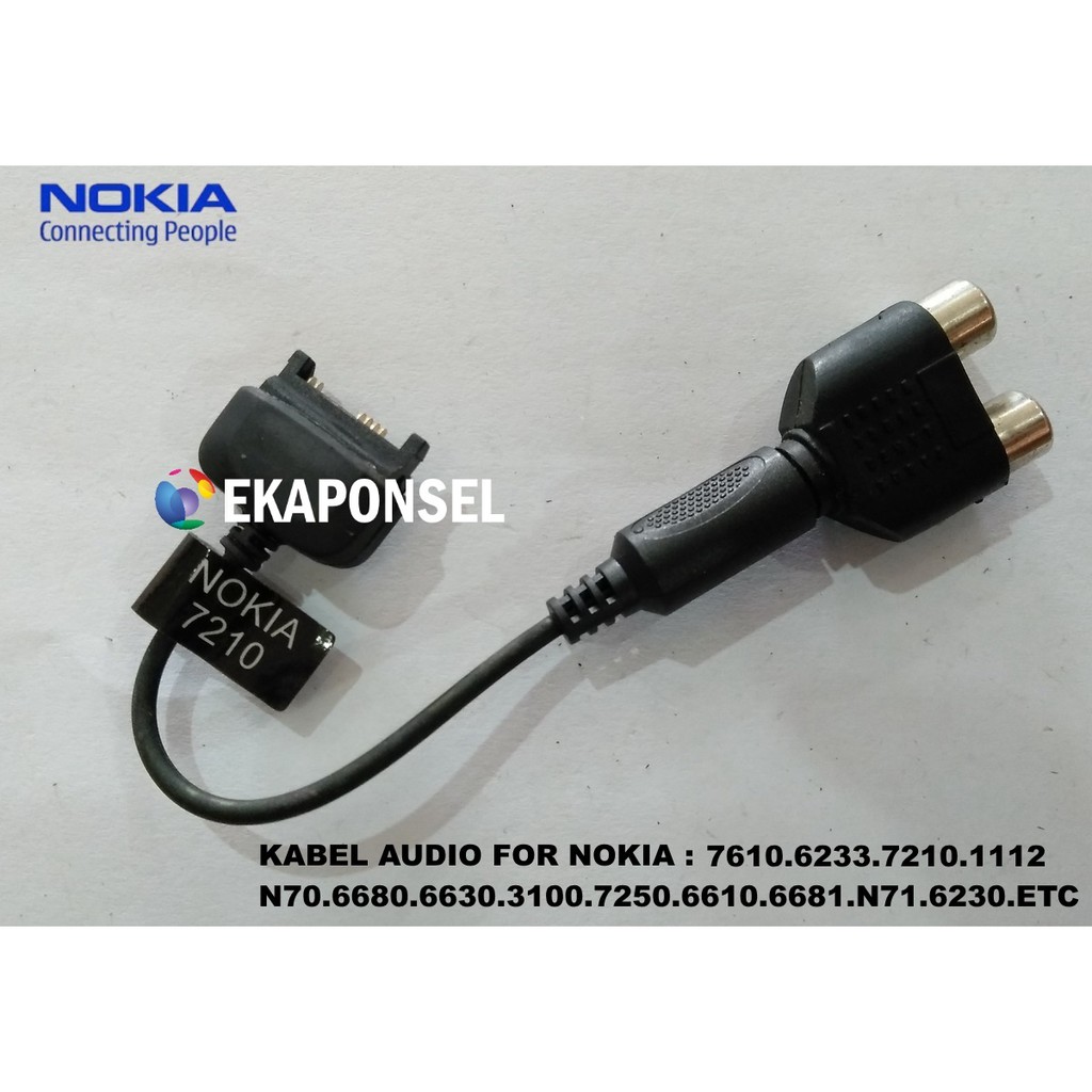 สาย Nokia AUDIO ปลั๊กแบน N70 | Shopee Thailand