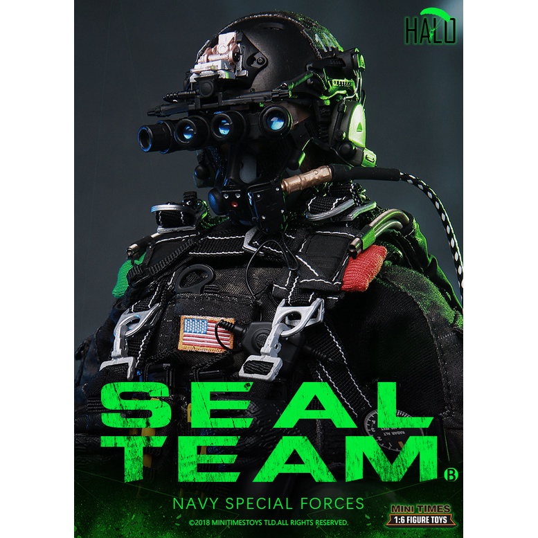 พร้อมส่ง ของเล่นทหาร 1/6 M013 SEALTEAM Seal Captain K9 Night Jump | Shopee Thailand