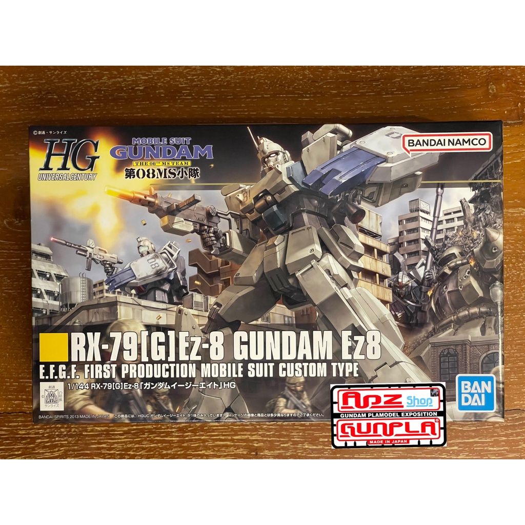 Bandai Gunpla 1/144 HGUC GUNDAM EZ8 | Shopee Thailand