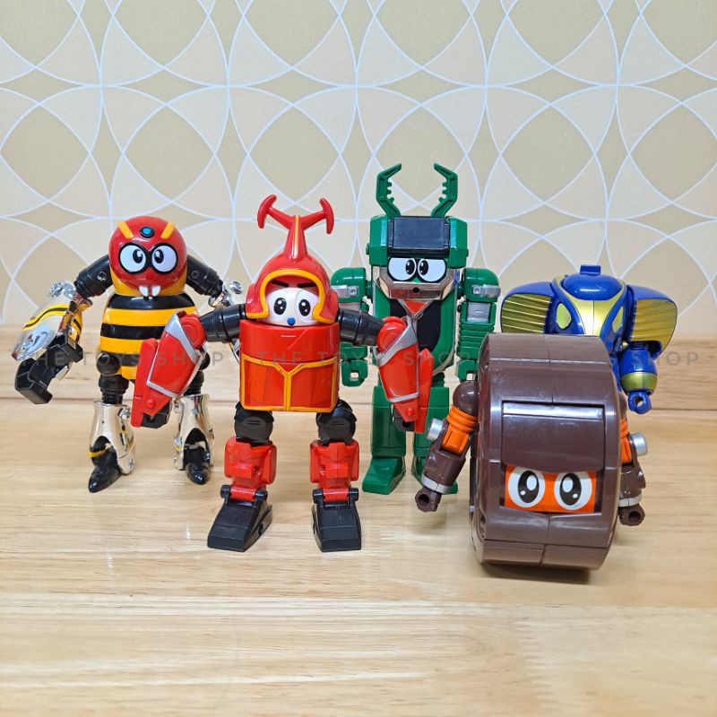 SET B Robo Kabutack ชุด 5 ตัว Japan 1997(มือสอง) | Shopee Thailand