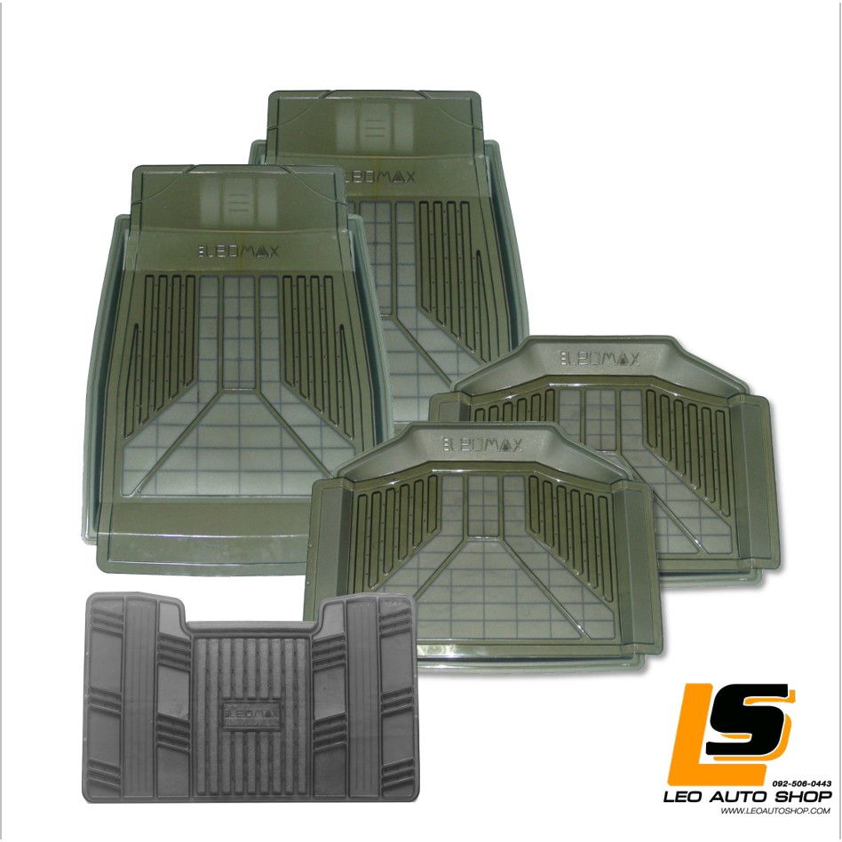 LEOMAX ถาด PVC 4SEASON ดำใส หน้า 2 หลัง 2 เพลา 1 | Shopee Thailand