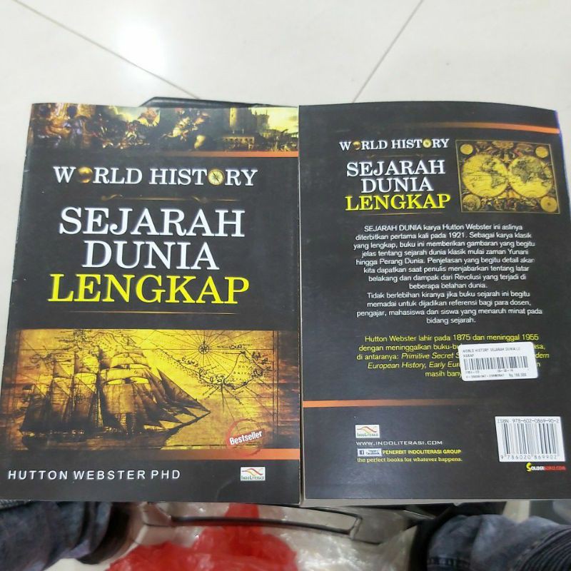 หนังสือ HISTORY โลกฉบับสมบูรณ์ HISTORY HUTTON WEBSTER PHD | Shopee Thailand