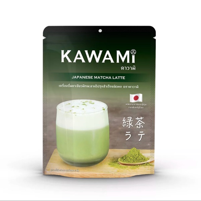 คาวามิมัทฉะลาเต้ ขนาด 250 กรัม Kawami Matcha Latte Powder 250g 51660 ...