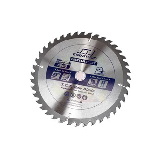 MARATHON ULTRA ใบเลื่อยวงเดือน 9" ใบตัดไม้ 9” (230 MM) X 40T M312-1440 | Shopee Thailand