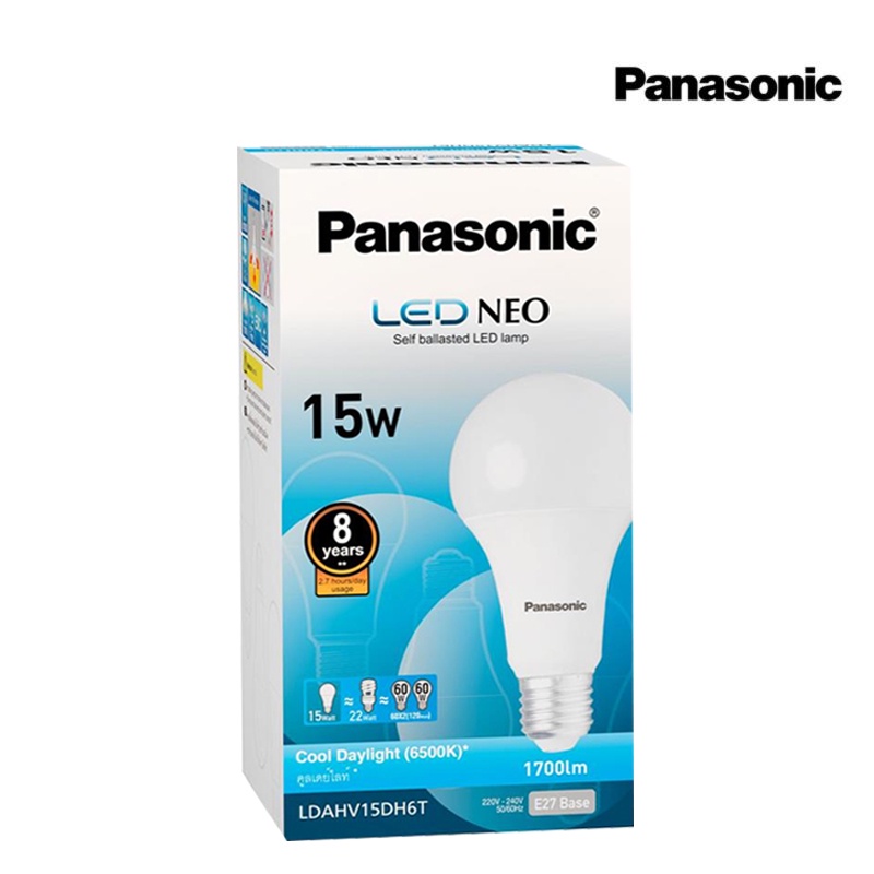 [ทักแชทรับโค้ด] Panasonic LED NEO Bulb หลอดไฟแอลอีดี รุ่น NEO ขั้ว E27 ...