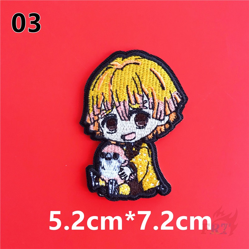 แผ่นแพทช์รีดร้อน ลายการ์ตูนอนิเมะ Demon Slayer Series 01 Tanjirou ...